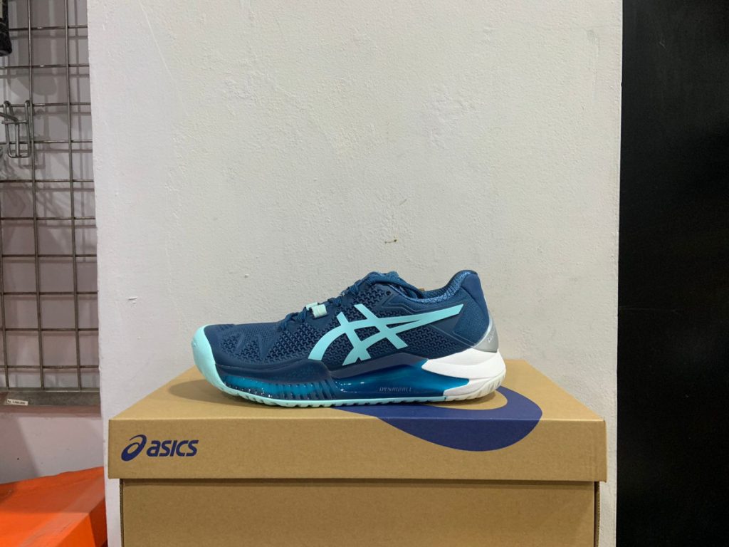 Sepatu Tenis Asics Gel Resolution 8 Light Indigo Clear Blue – Sadhana Sport